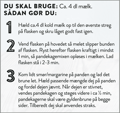 Klassiske Pandekager | Amo