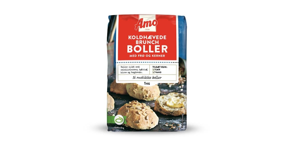 Koldhævede Brunchboller | Amo
